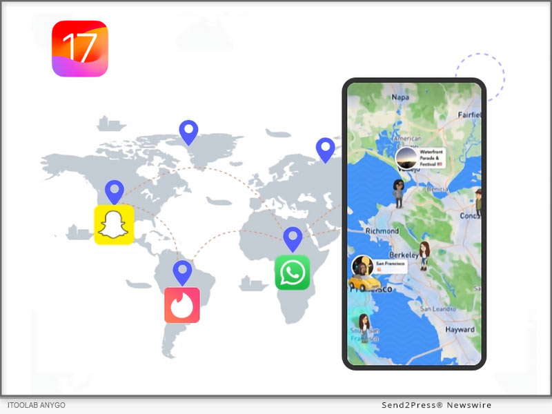 How to Change iPhone Location on iOS 17? Using iToolab AnyGo Location ...