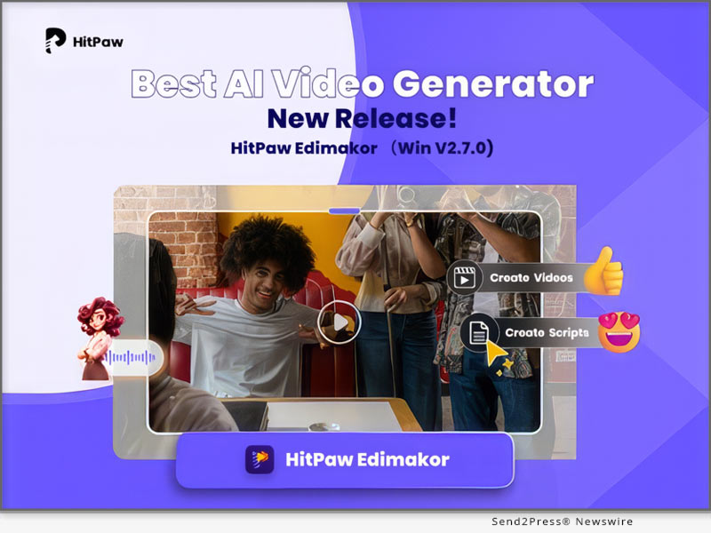 HitPaw Edimakor Win V2.7.0 Released with AI-Powered Features and an Enhanced Video Editing ...